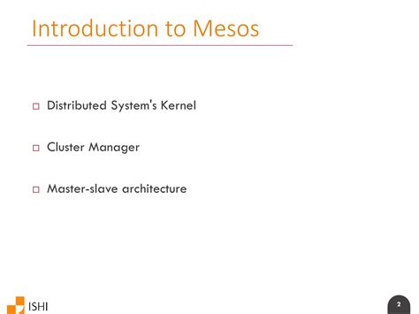 Integrating Docker With Mesos And Marathon Ppt