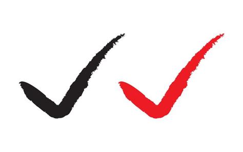 Red Check Mark Vector Art Icons And Graphics For Free Download