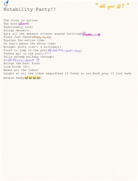 Notability Party 2 Notability Gallery Notability Party 2 Notability Gallery