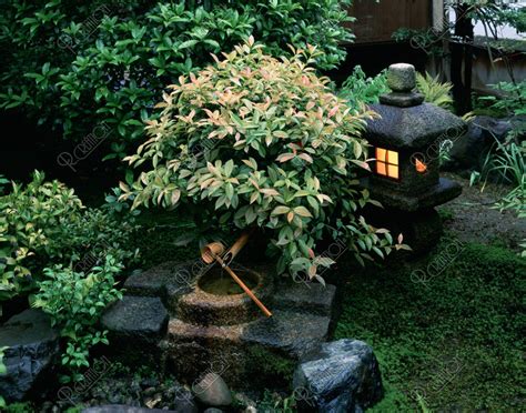 つくばいと灯篭 写真 アールクリエーション