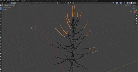 sapling tree no vertices after convert to mesh blender 4 2 blender
