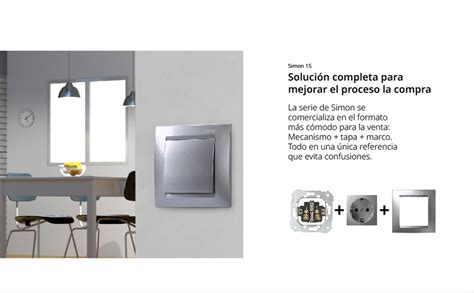 Simon Conmutador Cruce Blanco Simon 15 Amazones Industria Empresas