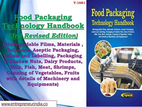 Food Packaging Technology Handbook 3rd Revised Edition Pptx