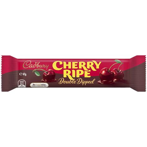Cadbury Cherry Ripe Double Dipped Chocolate Bar Australia 17oz 4