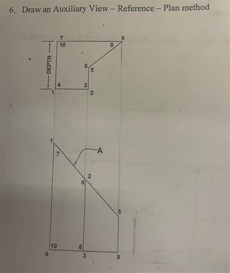 answered draw an auxiliary view reference … bartleby