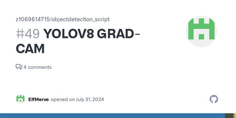Yolov8 Grad Cam · Issue 49 · Z1069614715objectdetectionscript · Github
