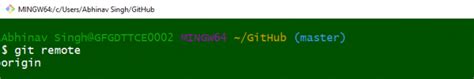 Git Adding Remote 1 Geeksforgeeks