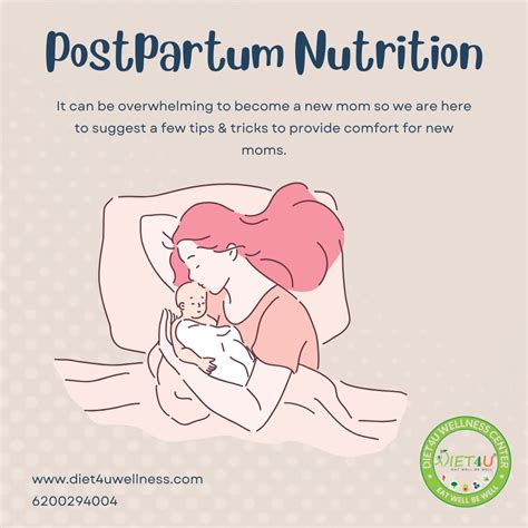 Postpartum Nutrition For Breastfeeding Diet4u Wellness