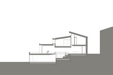Galería De Casas Con Desniveles 50 Ejemplos En Sección Y Planta 78