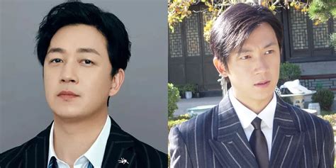 Portrait Of Chinese Actor Pan Yueming Commenting On His National