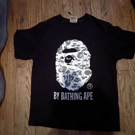 Medium Bape Shirt Glow In The Dark ️send Offers ️ Depop