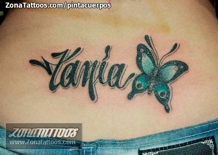Tatuajes Y Diseños Del Nombre Tania Zonatattoos