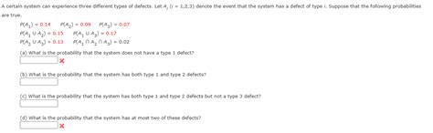 solved a certain system can experience three different types
