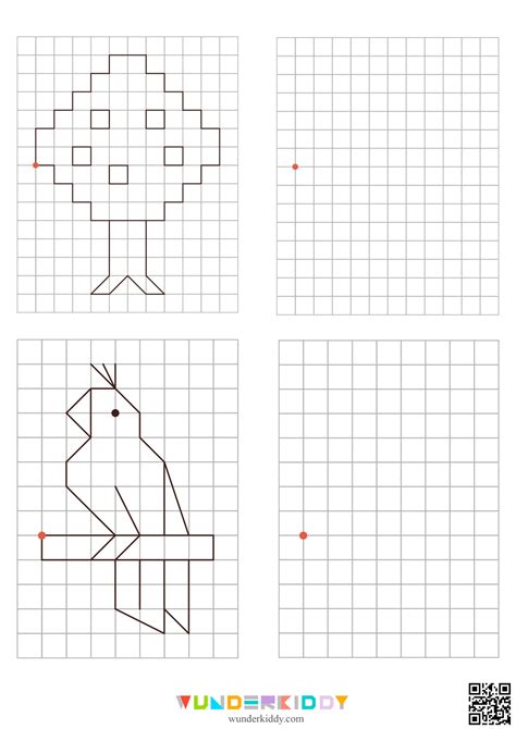 Розвиваюче завдання «Малюємо по клітинках роздрукувати