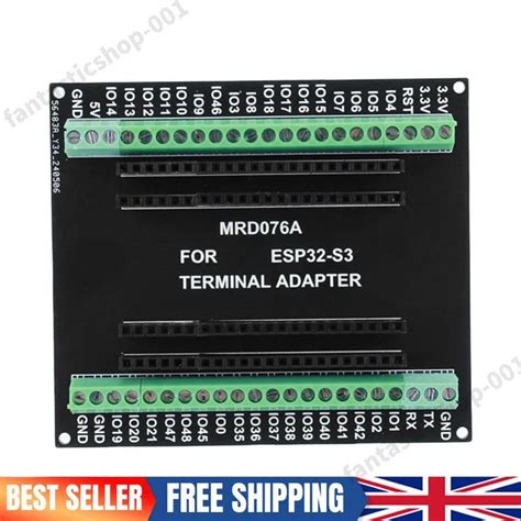 For Esp32 S3 Gpio Breakout Board Gpio 1 Into 2 Expansion Board