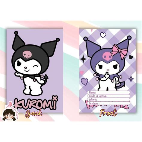 Kuromi Stapled Notebook Writing And Composition Shopee Philippines