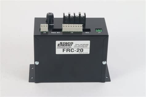 staco energy frc 20 microprocessor based variable transformer controll