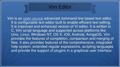 Ppt Best Open Source Text Editors Tools Powerpoint Presentation Free