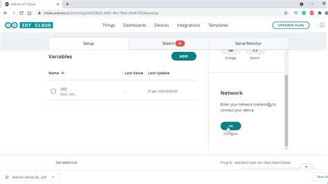 Arduino IoT Cloud Getting Started Tutorial Using ESP