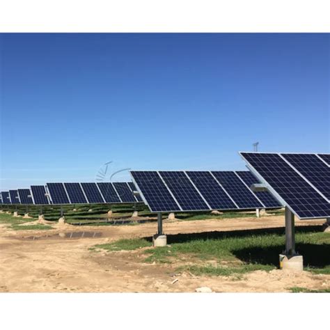 4mw Single Axis Smart Solar Tracking System One Axis Solar Tracker Ground Mount Solar Panel