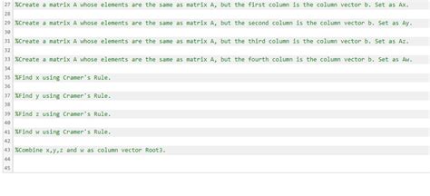 Solved Perform The Following Matrix Operations For The Chegg