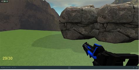 weaponstest work in progress asset handling and scripting of game
