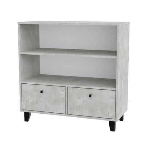 Книжный шкаф КШ 25 Компанит ателье светлый купить онлайн на Rozetka