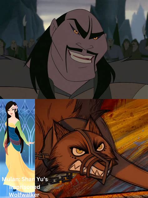 Mulan Shan Yus Imprisoned Wolfwalker By Kaelynturtle350 On Deviantart