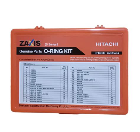 General O Ring Kit Brighton Machinery