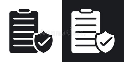 Contract Coverage Icon Vector Stock Vector Illustration Of Vector