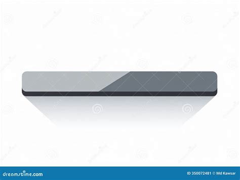 Modern Grey Loading Bar Progress Indicator High Quality Image Stock