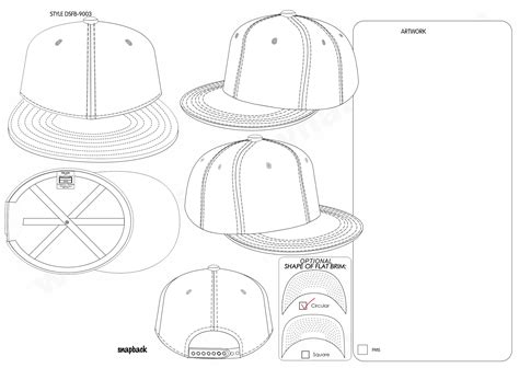 Fitted Hat Template At Sasmillenniumblog Blog
