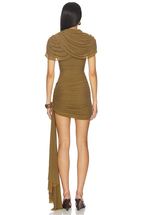 Deme By Gabriella Hazel Dress In Sand Green Revolve