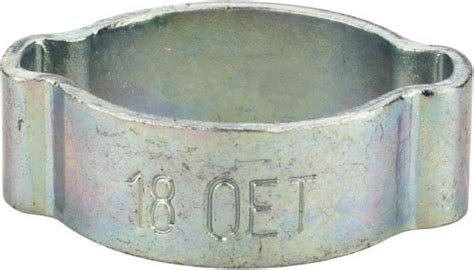 Oetiker 15 To 18mm Zinc Plated 2 Ear Clamp 58 Noml Size 471mm