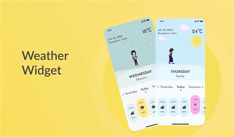 Weather Widget Figma