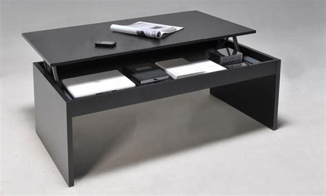 Table Basse Plateau Escamotable Groupon