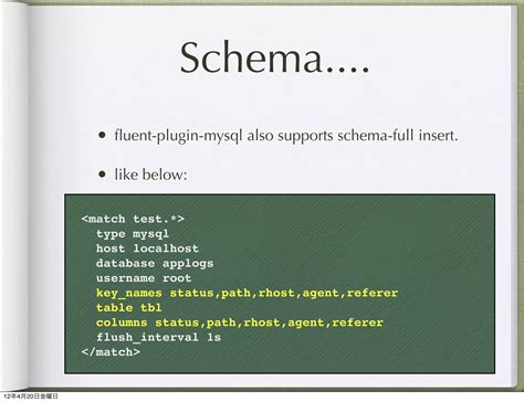 fluentd and mysql ppt