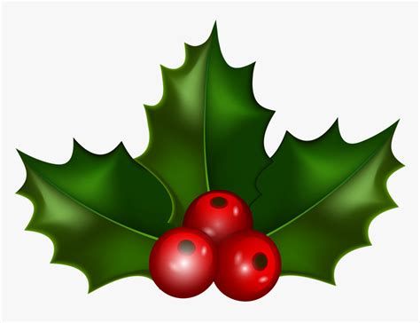 Clipart Holly Leaf