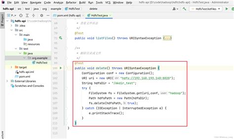 Hdfs Java Api操作（idea版）运用 Idea 20220 34版实现hdfs Api操作 Csdn博客