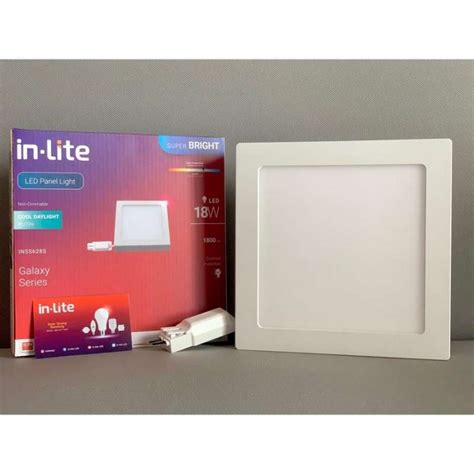 Jual Lampu Downlight Panel Led Inlite Outbow W Watt Kotak Inss S Di Seller Sinar Terang
