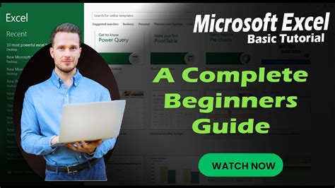 Excel Tutorial For Beginners Learn Excel Basics Youtubevideos