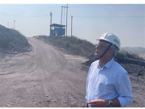 Cmd Dr Prem Sagar Mishra Reached Secls Second Largest Project Kusmunda