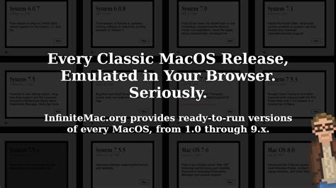 Every Classic Macos Release Emulated In Your Browser Seriously