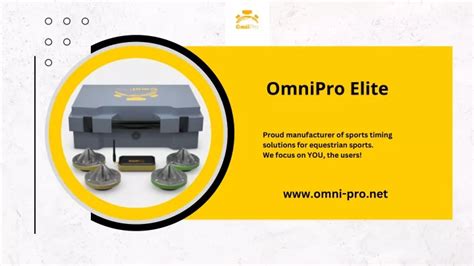 Ppt Omnipro Elite Powerpoint Presentation Free Download Id11637722