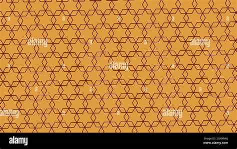 Abstract Seamless Pattern Overlapping Hexagon Pattern Background