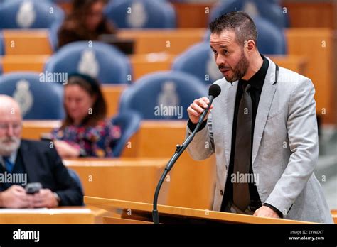 Den Haag Netherlands December 10 Ismail El Abassi Denk During The