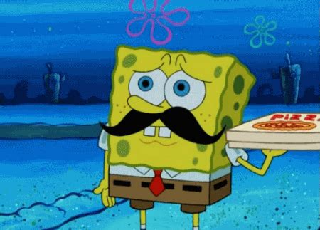 Spongebob Squarepants Mustache  Wiffle