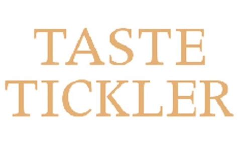 Home Taste Tickler