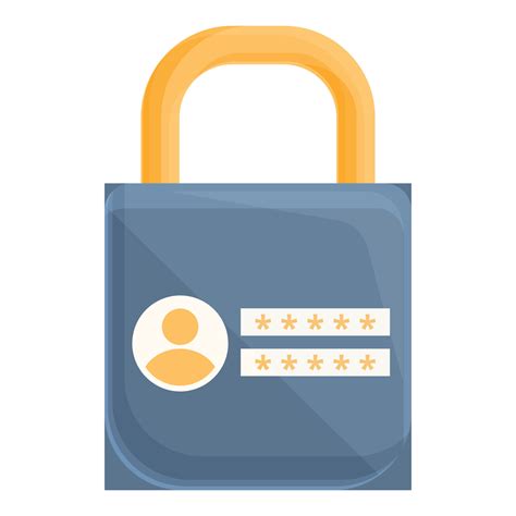 Firewall Password Protection Icon Cartoon Style 14342814 Vector Art At Vecteezy