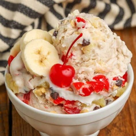 Banana Split Ice Cream Barefeet In The Kitchen